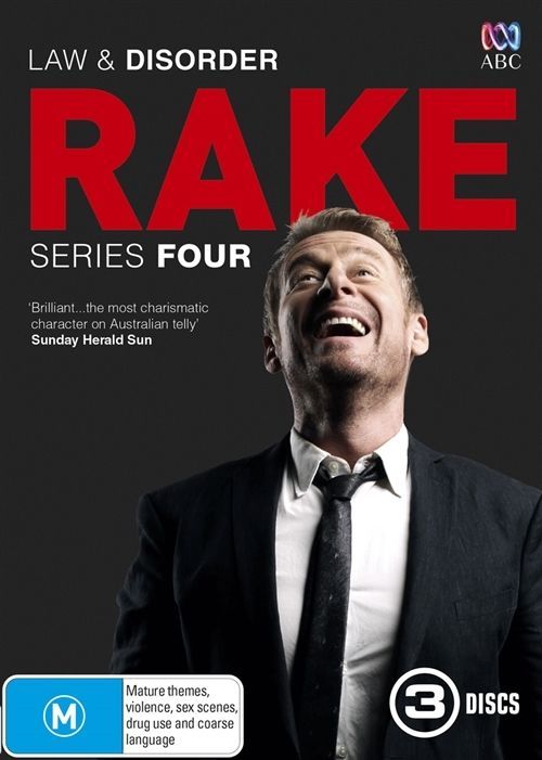 Rake : Series 4 (DVD, 2016, 3-Disc Set) 9398700000668 | eBay Australia