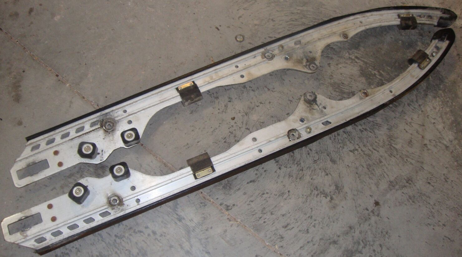 1996 Polaris RMK XLT Indy Triple Snowmobile Left Right Slide Body Rail ...