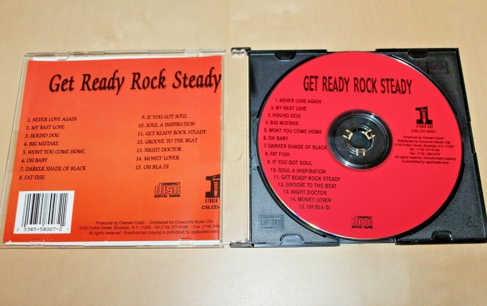 Get Ready, Rock Steady CD - CSLCD-8007 | eBay