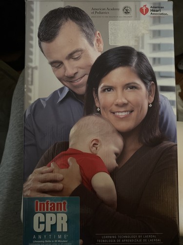 Infant CPR Anytime Kit Mini Baby Manikin AHA Bilingual -New/Open Box ...