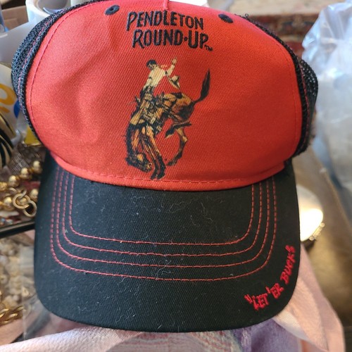 Retro Vintage Pendleton Round-Up “Let’er Buck” Baseball Cap Hat kids | eBay