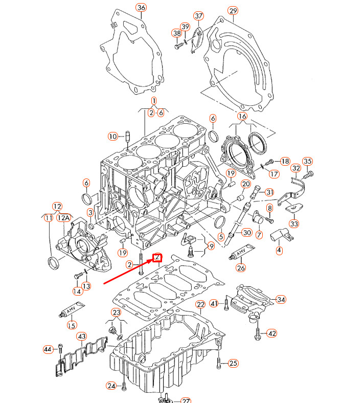 NEW AUDI A1 8X ENGINE OIL SUMP GASKET FRAME 06B103307C 06B-103-307-C | eBay