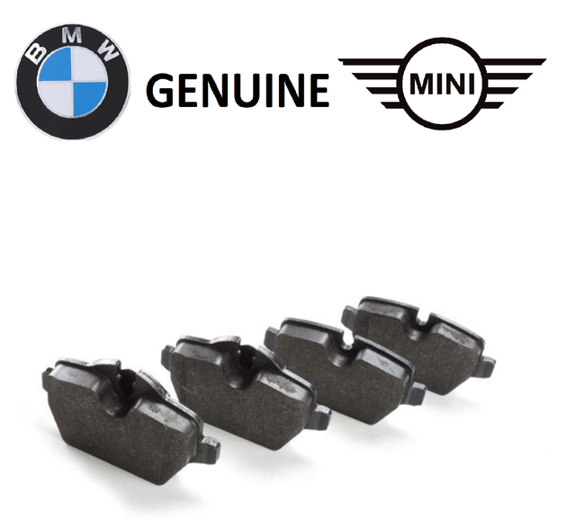 BMW 1 E81 Rear Repair Brake Pads Set 34216788183 Genuine for sale ...