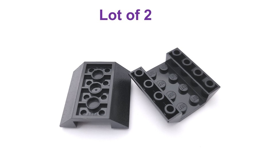 Lego 4x4 Inverted Double Slope 45 Degrees You Choose the Color | eBay