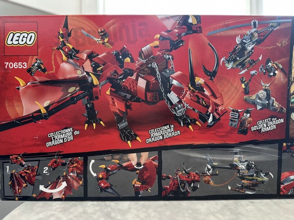 LEGO NINJAGO Masters of Spinjitzu: Firstbourne (70653) - Complete with ...