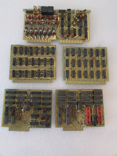 5 Nice Gold Plating Circuit Boards With Gold Leg IC's For Scrap Gold ...