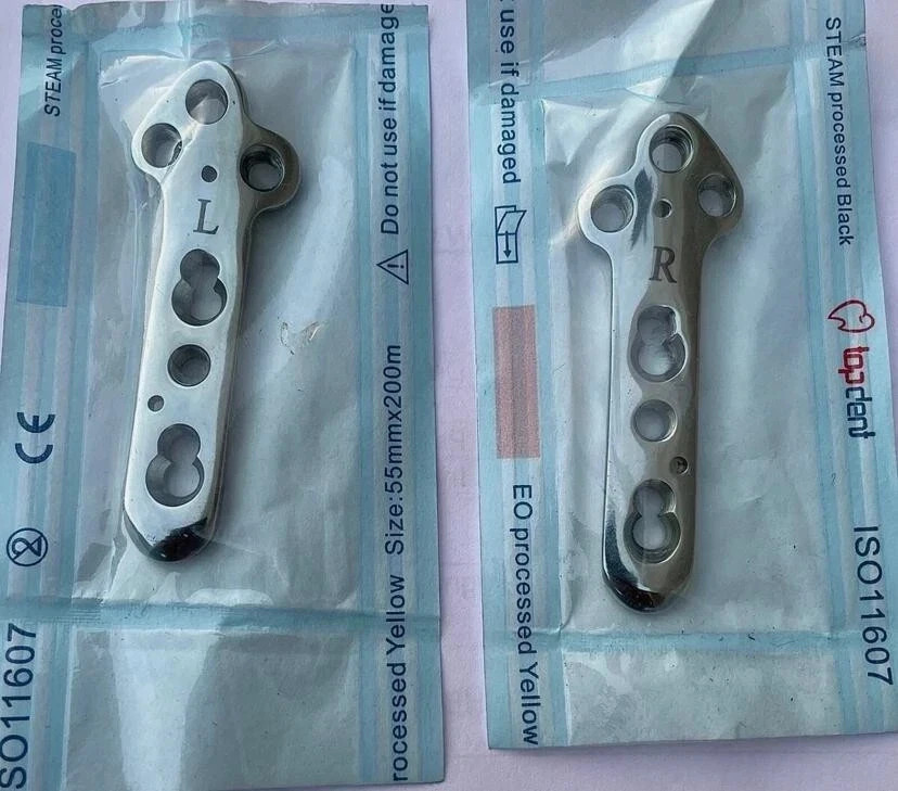 TPLO Locking Plate Kit 3.5mm for Veterinary Surgery – 10 Pcs Right ...