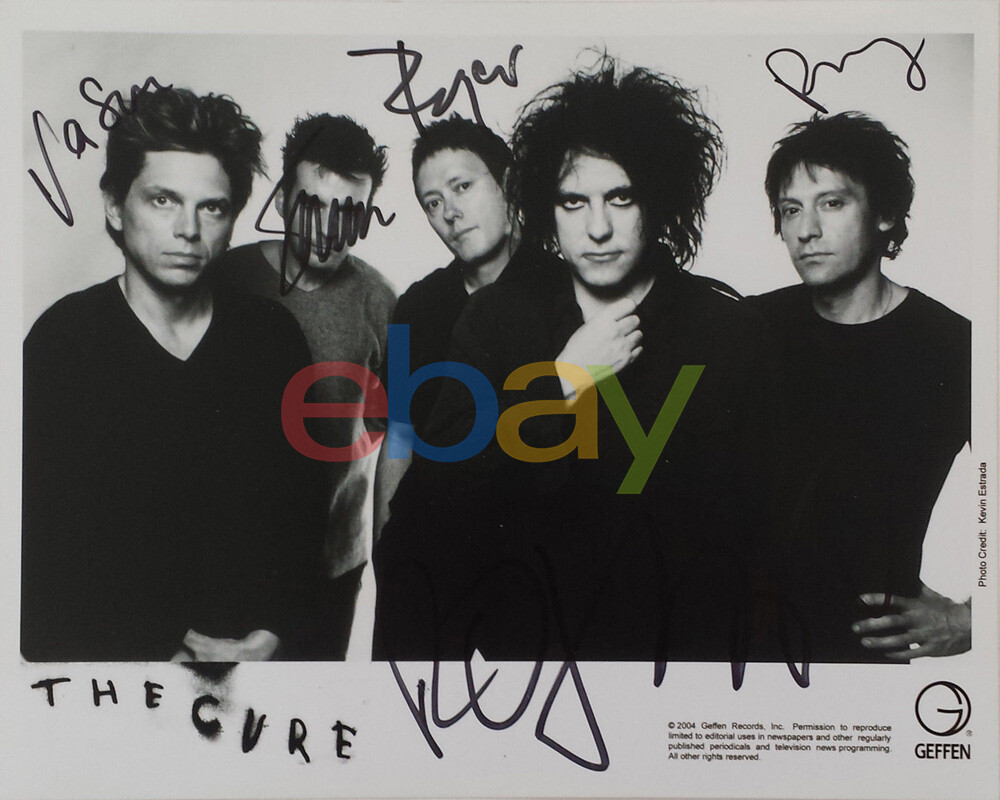 The Cure Band Autographed 8x10 Signed Photo reprint | eBay