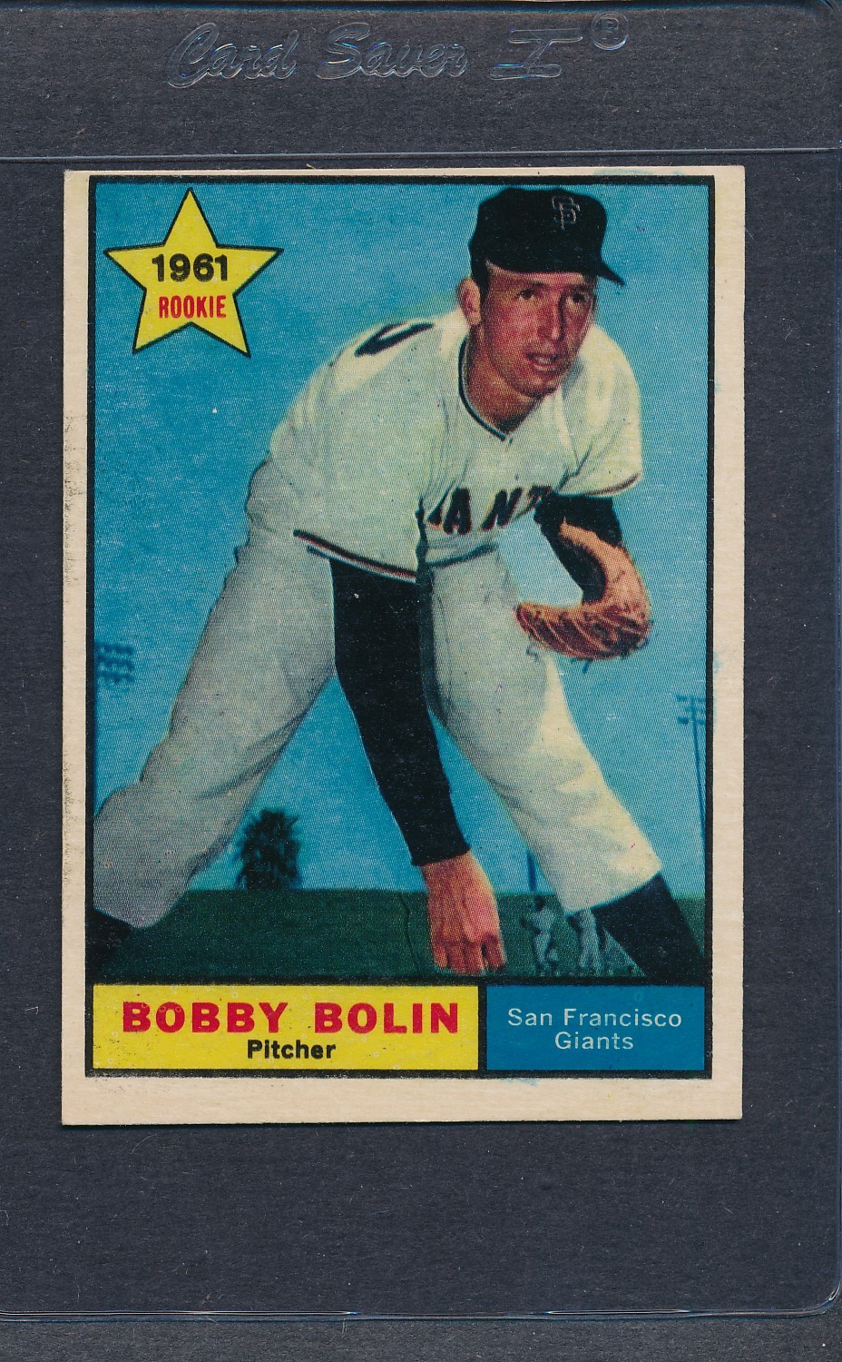 1961 Topps #449 Bobby Bolin Giants EX *6029 | eBay