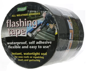 Flashing Tape Rolls 75/100/150mm x 3m Self-Adhesive Flashband Bitumen ...