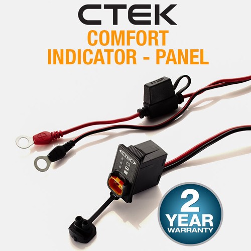CTEK Comfort Panel Indicator LED M8 3.3M Suits XC0.8 XS0.8 MXS3.6 MXS10 ...