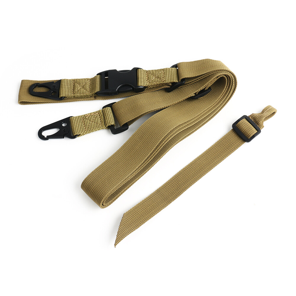 Three Point Rifle Sling Tactical Gun Sling Military 3 Point Bungee Gun ...