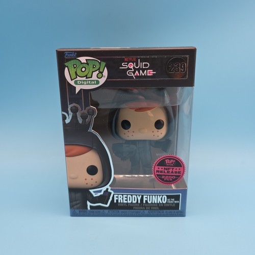 Funko Pop Digital Freddy Funko As Front Man #239 Squid Games New W Case ...