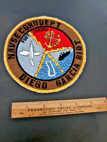 USN COAST GUARD NAVCOMMSTA Diego Garcia BIOT Patch | eBay