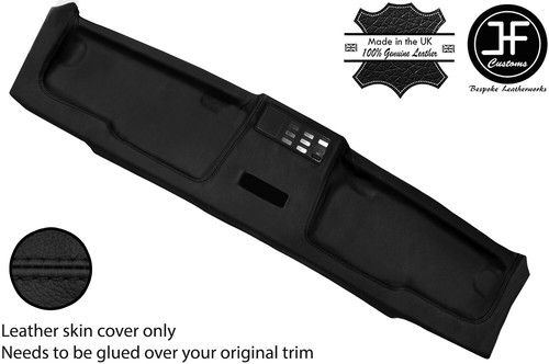 BLACK STITCH TOP ROOF HEADLINER PANEL LEATHER COVER FOR BMW E30 81-92 ...