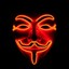 LED Halloween Mask Vendetta Light Up ANONYMOUS MASK Guy Fawkes Mask LED ...