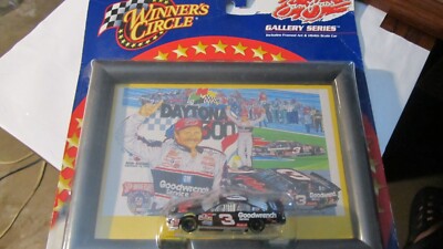 WINNER'S CIRCLE SAM BASS GALLERY SERIES 2001 DALE EARNHARDT #3 FRAMED ...