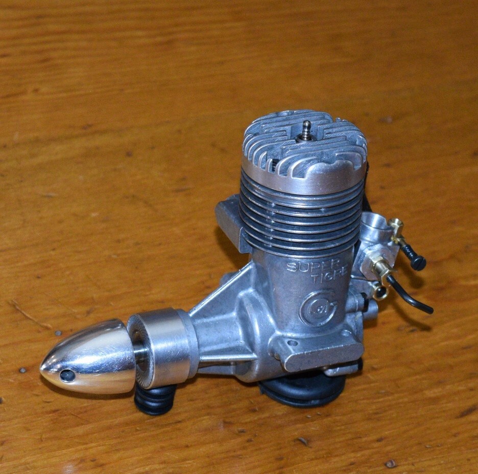 1966 Super Tigre G51 Rear Rotary model airplane engine 51 vintage rc ...