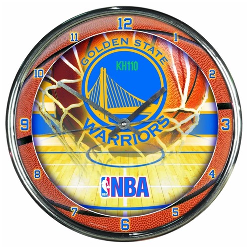 NBA Golden State Warriors Wall Clock Decoration Bar Garage Mancave ...