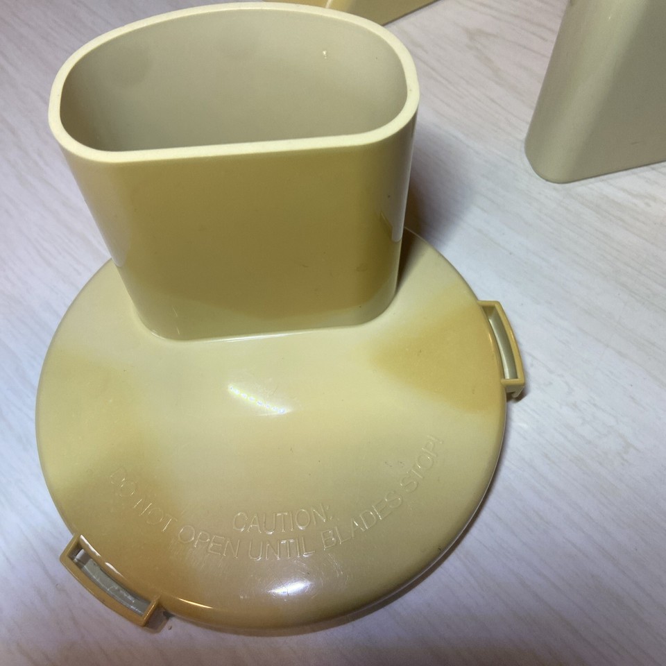 West Bend High Performance Food Processor 6500 Base Shredder Pusher ...