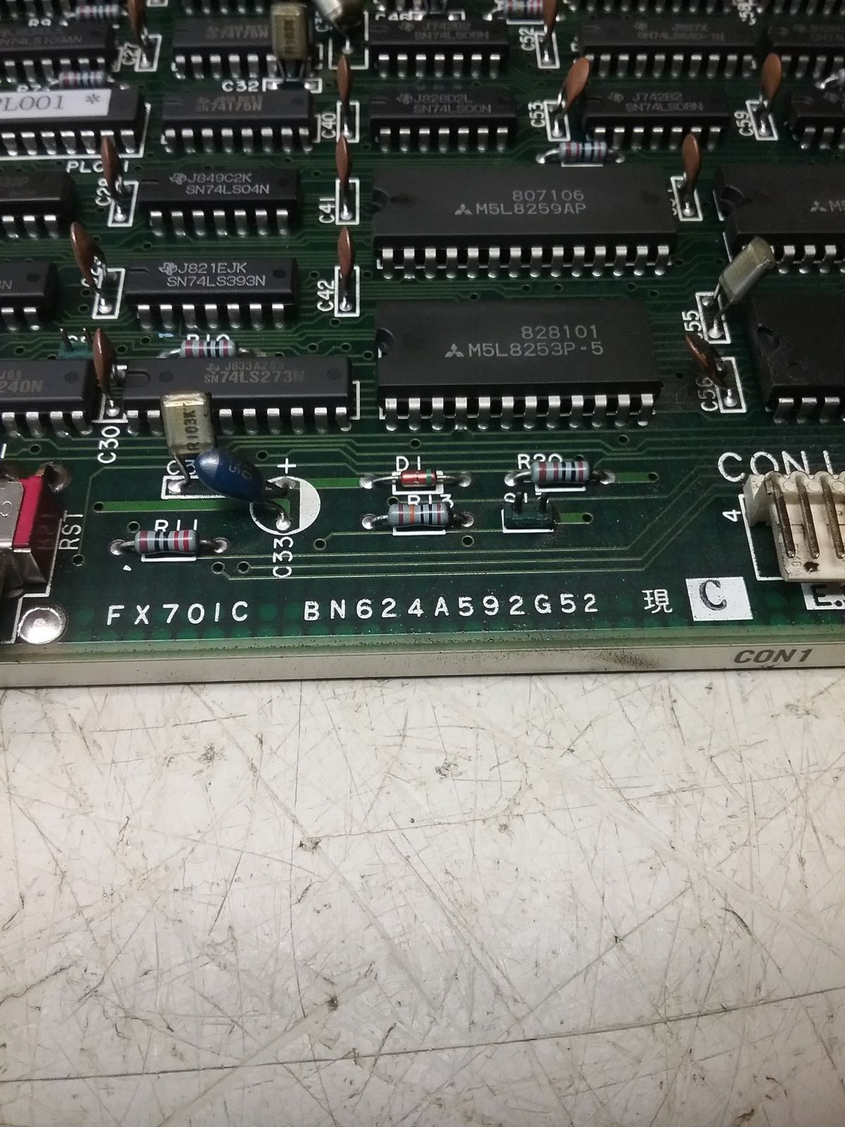 MITSUBISHI CIRCUIT BOARD_FX701C_BN624A592G52_REV. C_84867 | eBay