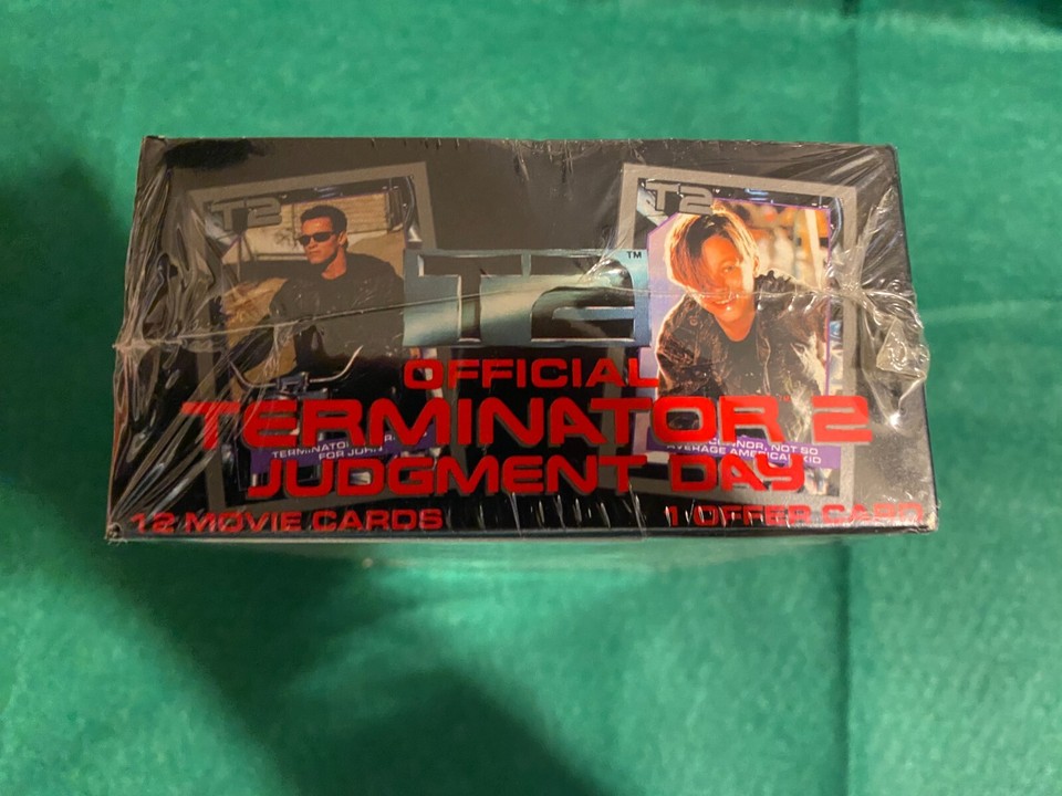 Terminator 2 Judgement Day Official Sealed Unopened Box Of Cards | eBay