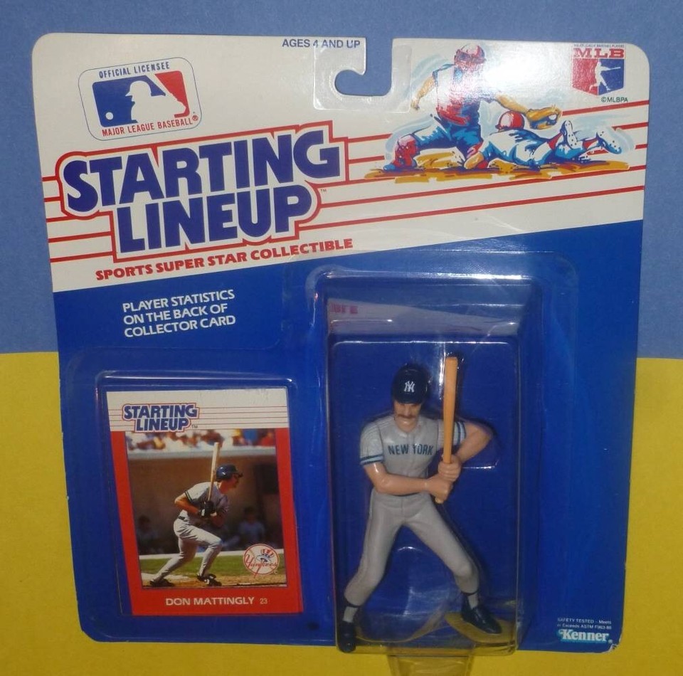 1988 DON MATTINGLY New York Yankees Rookie Starting Lineup | eBay
