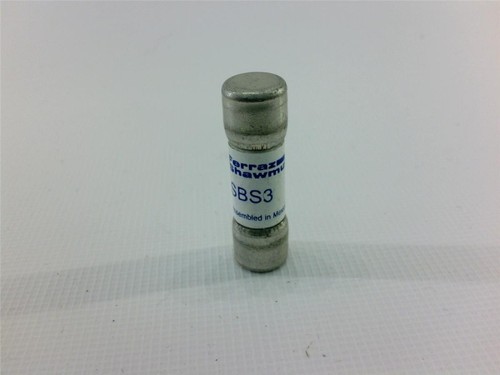 SBS3 FERRAZ SHAWMUT SBS3 FUSE 3A SBS SMALL DIMENSION FUSE F (OPEN BOX) | eBay