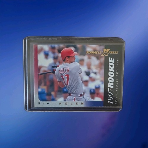 SCOTT ROLEN 1997 Pinnacle Express ROOKIE Baseball Card #134 Phillies ...