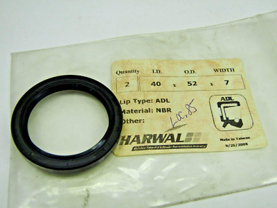 HARWAL 40X52X7 40mm X 52mm X 7mm Metric Oil Seal | eBay
