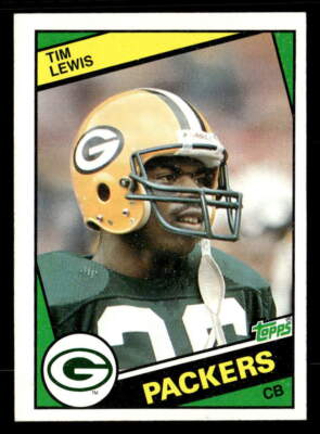 Tim Lewis 1984 Topps Rookie Card #271 Green Bay Packers | eBay