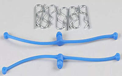 DuBro 2249 Body Clip Retainers Blue (2) Car or Truck Body Clip - Blue ...