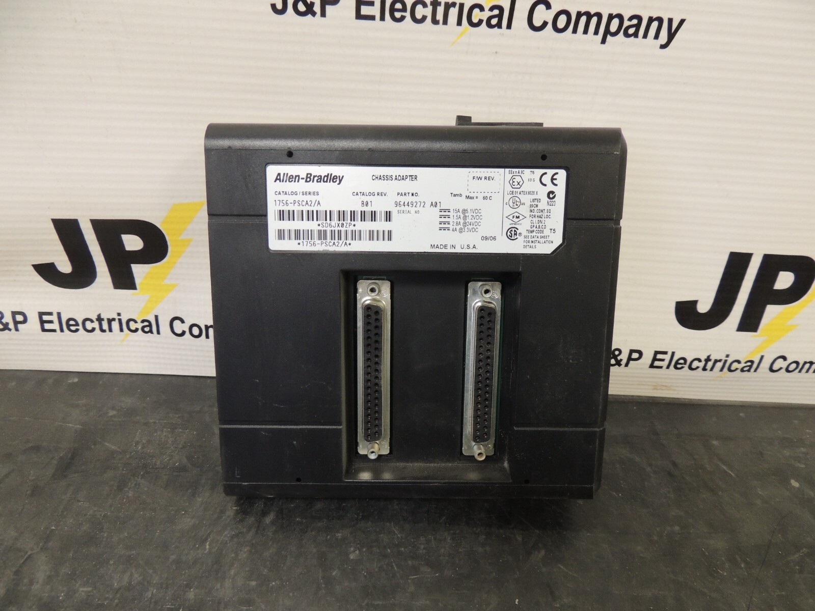Allen-Bradley 1756-PSCA2/A ControlLogix Redundant Power Supply Adaptor ...