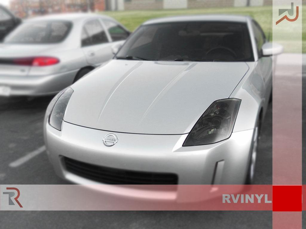 350z Green Headlight Tint