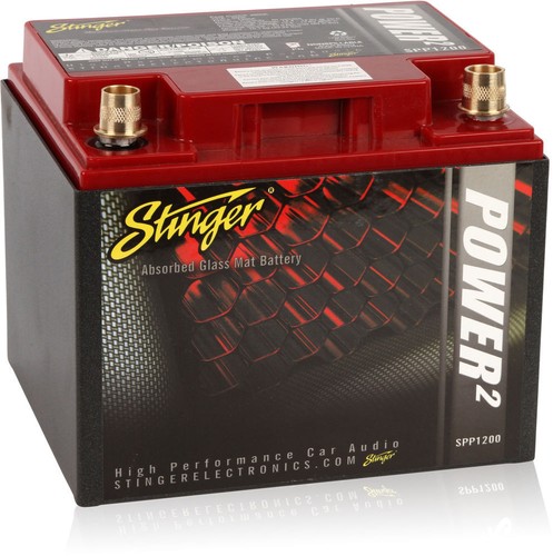 Stinger SPP1200 1200 Amp SPP Series Dry Power Cell Car Battery w/ Steel ...