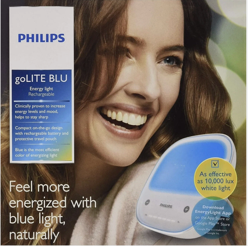 Philips HF3431/60 GoLITE BLU Energy Light Therapeutic Mood Light ...
