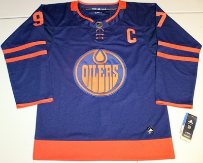 NHL Edmonton Oilers Connor McDavid #97 3rd alternate Jersey Sz: 52 Blue ...