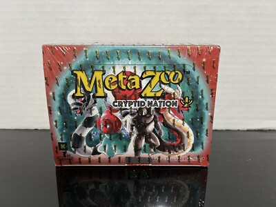 MetaZoo KICKSTARTER 1st Edition Cryptid Nation Booster Box Factory ...