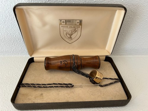Ducks Unlimited Collector Goose Call In Original Metal Case. | eBay