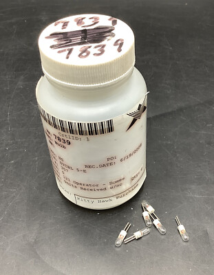 (6) REPLACEMENT BULBS FOR CHICAGO MINIATURE / CML CM7839 0.84W 28V ...