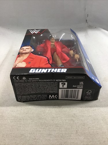 Mattel WWE Gunther 6 in Action Figure - HKN93 for sale online | eBay