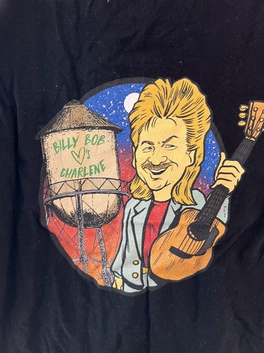 Joe Diffie Billy Bob Loves Charlene Shirt Short Sleeve Black Men S-5XL ...