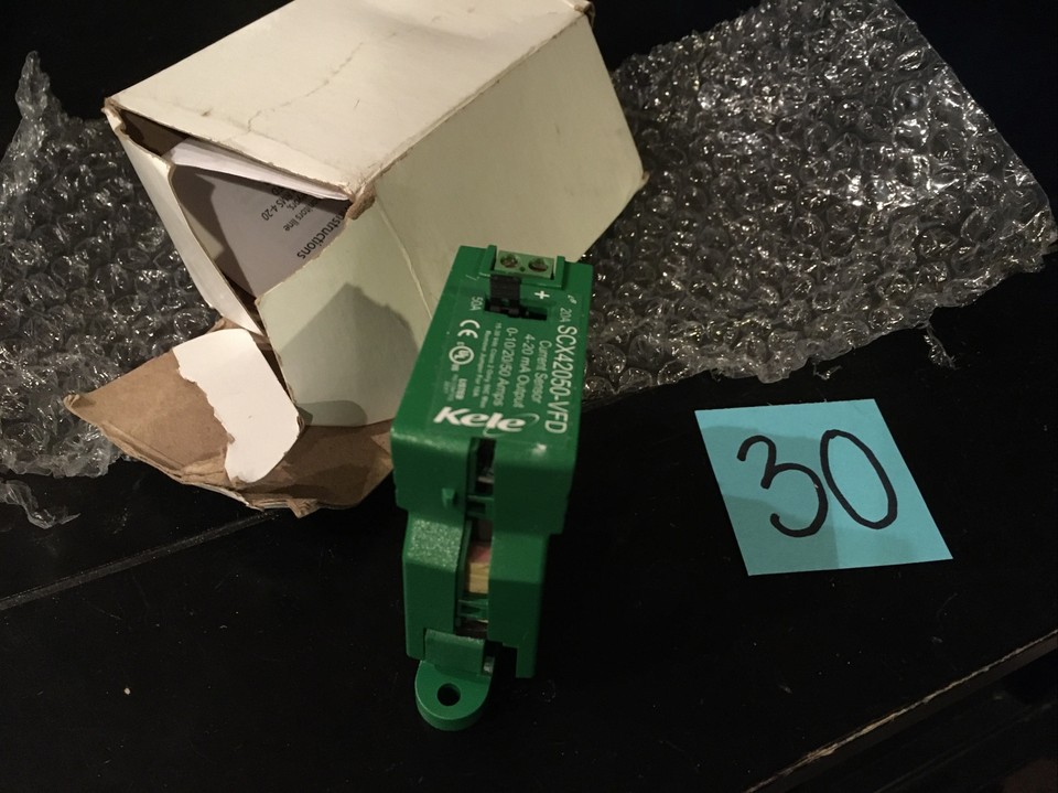 Kele SCX42050-VFD CURR SENSOR SPLIT CORE RANGEABLE 10/20/50 AMP | eBay