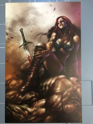 Red Sonja Queen Sonja #22 COVER Dynamite Comics Poster 8x12 Lucio Parrillo | eBay
