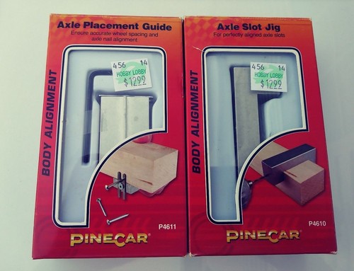 LOT of 2 = 1 Axle Placement Guide P4611 and 1 Axle Slot Jig P4610 ...