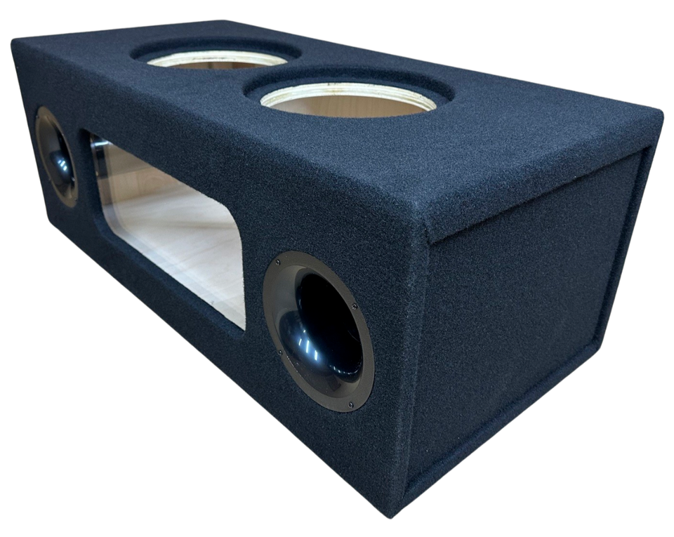 For 2 10" Deaf Bonce Apocalypse Subs ~ Custom Ported Sub Box Subwoofer ...