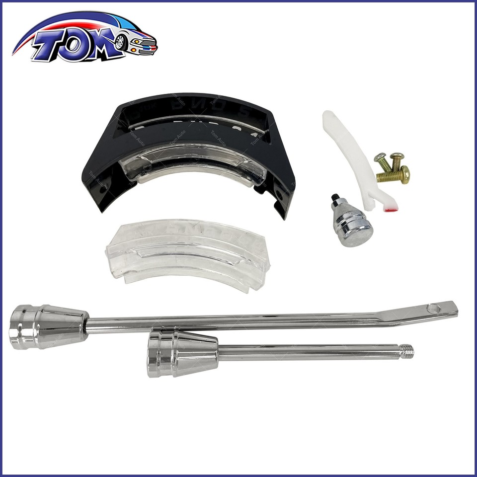 33" INCH CHROME GM STYLE TILT STEERING COLUMN AUTOMATIC SHIFT WITH KEY ...