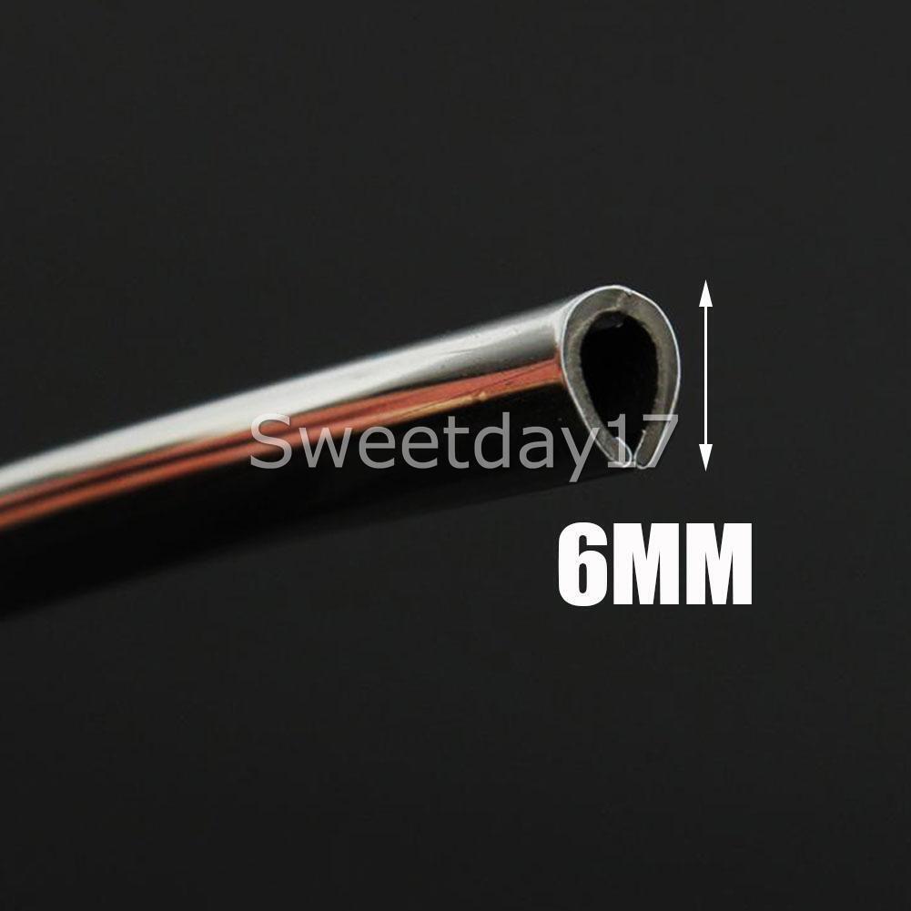 12m Car Moulding U Style Trim Strips Door Tailgate Edge Protector ...