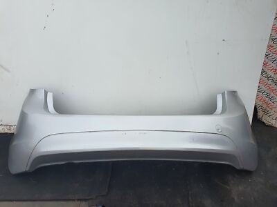 VAUXHALL MERIVA EXCLUSIVE E5 MPV 5 DOOR 10-17 REAR BUMPER SILVER *1 LUG ...
