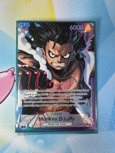 Monkey.D.Luffy OP11-040 Alt Art - A Fist of Divine Speed One Piece English Mint | eBay